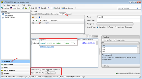 KB01538 - Visualizing PI System Calculations in PI ProcessBook