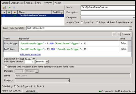 KB01197 - Introduction to creating event frames